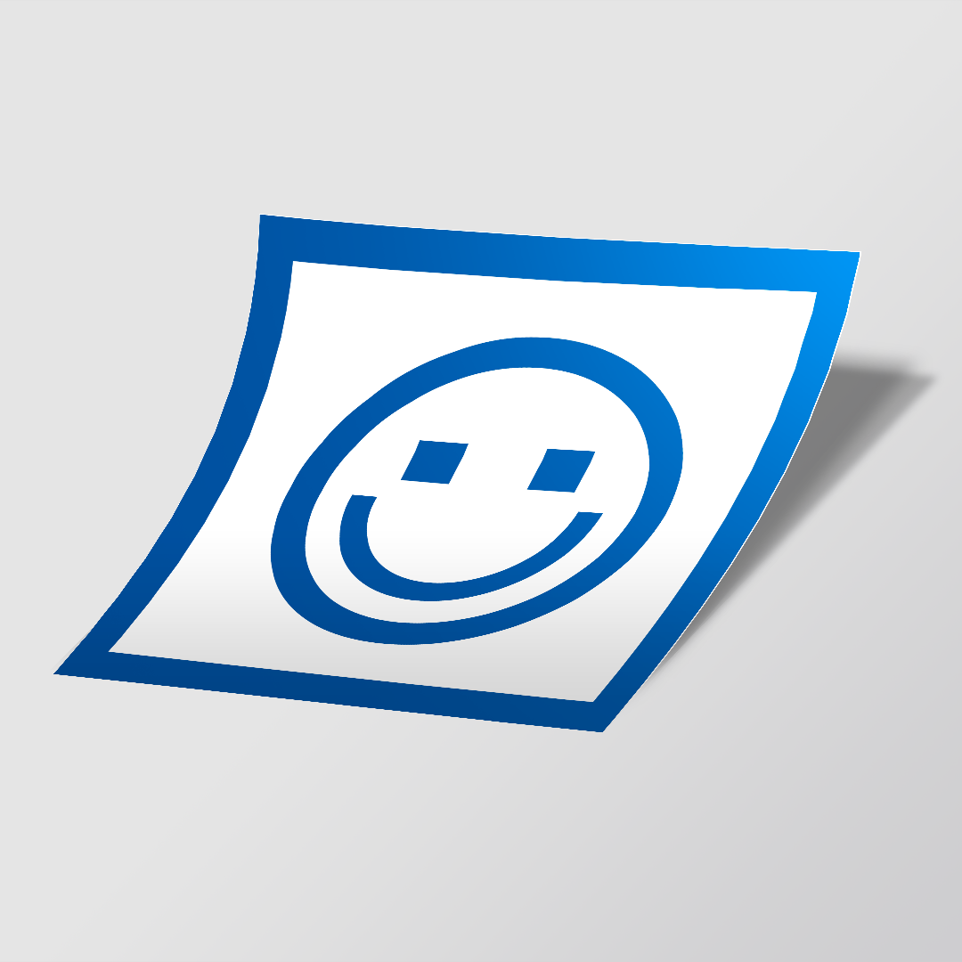 Bollino Pvc Bianco - Quadrato 3x3 cm - Kit 100 pz — GadaletaDigital